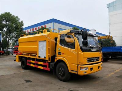 China Dongfeng 8000L Diesel Vacuum Sewage Suction Truck with 3000L High Pressure Water Tank for sale