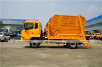 China 8cbm Dongfeng Skip Loader 6x4 Refuse Collection Truck for sale
