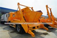 China 8cbm Dongfeng Skip Loader 6x4 Refuse Collection Truck for sale