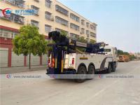 China Shacman 8x4 30 Ton Heavy Duty Wrecker Tow Truck with 2x15t Winches 360 Rotator for sale