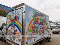 China 1000kg 90km/h Refrigerator Van Truck Forland Frozen Food Ice Cream Delivery for sale