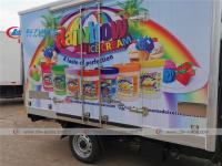 China 1000kg 90km/h Refrigerator Van Truck Forland Frozen Food Ice Cream Delivery for sale