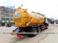 China 18000L Sinotruk HOWO Vacuum Sewage Truck with 6x4 Drive and 260HP Engine - Hydraulic Tipping System for sale