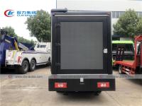 China Foton Aumark Outdoor Mobile LED Billboard Truck with P4 P5 P6 Full Color Screens and 15KW Generator for sale