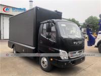 China Foton Aumark Outdoor Mobile LED Billboard Truck with P4 P5 P6 Full Color Screens and 15KW Generator for sale