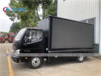 China Foton Aumark Outdoor Mobile LED Billboard Truck with P4 P5 P6 Full Color Screens and 15KW Generator for sale