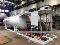 China LPG Skid Station 5t 10t 10000L 20000L Cylinder Refilling Plant for Propane Bottling for sale