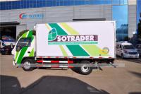 China ISUZU 4-5 Ton Refrigeration Truck 4x2 120HP Euro V Freezer Cargo Van for sale