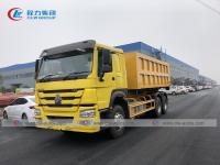 China Howo 20m3 20cbm Hook Lift 16t Waste Removal Truck 6x4 Euro II for sale