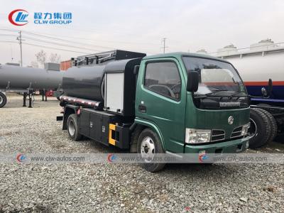 China Dongfeng 5m3 5cbm Small Right Hand Drive Fuel Tanker with Oil Pump and Refuel Dispenser for sale