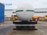 China 50cbm 20 Ton LPG Gas Tanker Trailer with Rochester Level Gauge ASME for sale