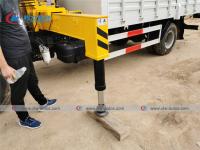 China Kama 5 Ton Telescopic Crane Truck 5m Cargo Box 7660mm Length 10000kg GVW for sale