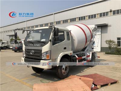 China Forland 5-6 Cubic Meter Cement Mixer Truck with 130HP Engine and 5300kg Payload Capacity for sale