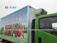 China SINOTRUK HOWO Refrigerated Van Truck 5000kg Payload with Thermo King KV300 Unit -18°C to 0°C Temperature Range for sale