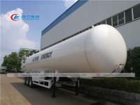 China 60cbm 30 Ton LPG Gas Tanker Truck Semi Trailer ASME GB150 1.61MPa for sale