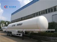 China 60cbm 30 Ton LPG Gas Tanker Truck Semi Trailer ASME GB150 1.61MPa for sale