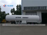 China 60cbm 30 Ton LPG Gas Tanker Truck Semi Trailer ASME GB150 1.61MPa for sale