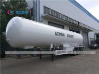 China 60cbm 30 Ton LPG Gas Tanker Truck Semi Trailer ASME GB150 1.61MPa for sale