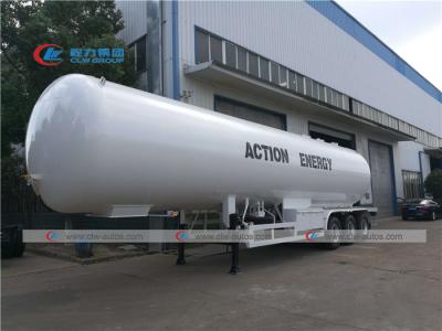 China 60cbm 30 Ton LPG Gas Tanker Truck Semi Trailer ASME GB150 1.61MPa for sale