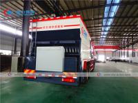 China Howo 8x4 Synchronous Chip Sealer 9m3 Asphalt Tank 14m3 Gravel Tank 371HP for sale