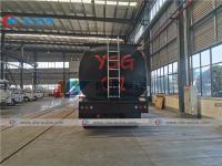 China Tri Axle 50000L 1300 Gallons Carbon Steel Oil Delivery Tanker Trailer for sale