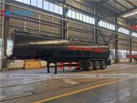 China Tri Axle 50000L 1300 Gallons Carbon Steel Oil Delivery Tanker Trailer for sale