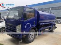 China ISUZU 8000 Liters 8 Tons Water Bowser Truck 4x2 Euro V Diesel Tanker for sale