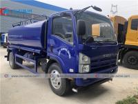China ISUZU 8000 Liters 8 Tons Water Bowser Truck 4x2 Euro V Diesel Tanker for sale
