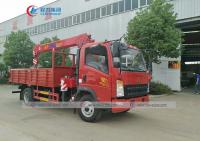 China Q235 Carbon Steel CLW Howo Truck Mounted Telescopic Crane 4000kg 8.4tm for sale