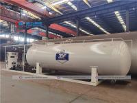 China 10 Ton 20000 Liter LPG Skid Station with Filling Scale and Dispenser for Cylinder Filling for sale