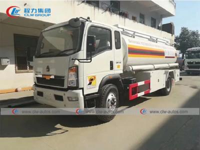 China Howo 8m3 8000L Gasoline Tanker Truck with Digital Dispenser System | 150HP EURO 3 Engine for sale