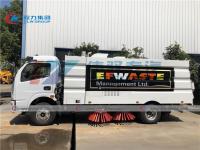 China Dongfeng 8CBM 8 Ton Vacuum Road Sweeper Truck 3M Cleaning Width 60000m2h Capacity for sale