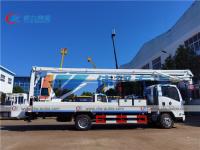 China Isuzu LHD Aerial Work Platform Truck 18m 20m 22m Height with 200kg Platform Capacity for sale