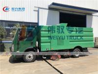 China Shacman 6CBM Water Sprinkler Dust Suction Road Sweeper Truck 140HP Euro IV for sale