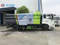 China Dongfeng 190hp Vacuum Sweeper Truck 7000L Water Tank 9cbm Garbage Hopper for sale