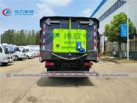 China Dongfeng 190hp Vacuum Sweeper Truck 7000L Water Tank 9cbm Garbage Hopper for sale