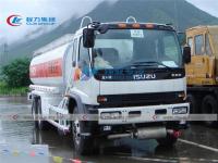 China ISUZU 20000L 26000L Diesel Tanker Truck for Fuel Station Refilling with API Manhole for sale