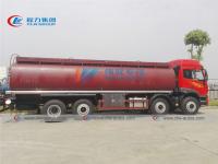 China FAW 30000L 32000kg Diesel Fuel Tanker Truck with Flow Meter for Petrol Transport for sale