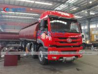 China FAW 30000L 32000kg Diesel Fuel Tanker Truck with Flow Meter for Petrol Transport for sale