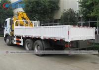 China Sinotruk HOWO 6×4 Truck Mounted 6.3T Knuckle Boom Crane with 8000kg Lifting Capacity and 25T Payload for sale