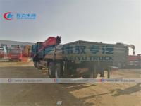 China Palfinger Knuckle Boom Truck Crane 25T 30T 8x4 Chassis 16.8m Reach for sale