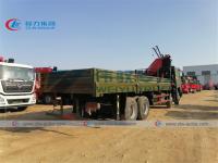 China Palfinger Knuckle Boom Truck Crane 25T 30T 8x4 Chassis 16.8m Reach for sale