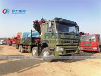 China Palfinger Knuckle Boom Truck Crane 25T 30T 8x4 Chassis 16.8m Reach for sale