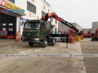 China Palfinger Knuckle Boom Truck Crane 25T 30T 8x4 Chassis 16.8m Reach for sale