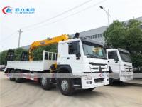 China Sinotruk Howo 12-Ton Truck Mounted XCMG Telescopic Crane | 371HP Engine | 360° Rotation for sale