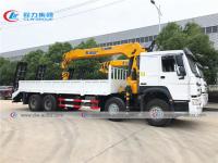 China Sinotruk Howo 12-Ton Truck Mounted XCMG Telescopic Crane | 371HP Engine | 360° Rotation for sale