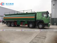 China Anti Corrosion Howo 8x4 30000L Diesel Fuel Oil Tanker Truck for Transport for sale