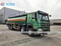 China Anti Corrosion Howo 8x4 30000L Diesel Fuel Oil Tanker Truck for Transport for sale