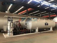 China 20CBM 10Ton LPG Storage Tank Skid Station with Dispenser Machine 380V for sale