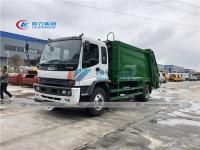 China ISUZU FTR 205HP 10T 12T Compactor Garbage Truck 12CBM Waste Management for sale